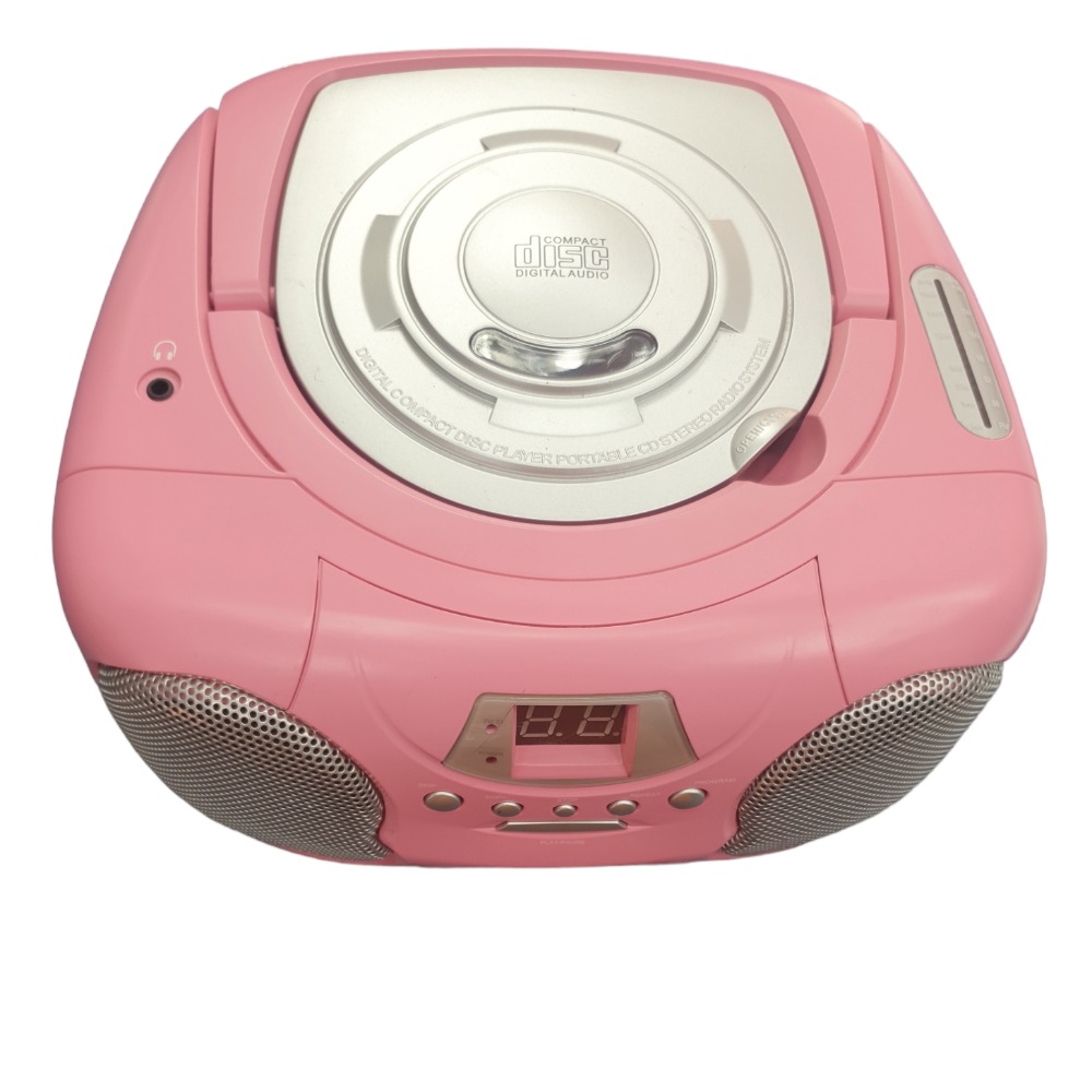 Pre-owned GROOVE Groove Boombox Portable CD Player - Own4Less